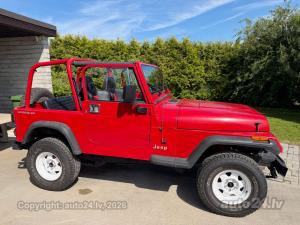 Sarkans Jeep Wrangler 1993 Tallina, ar dzinēja tilpumu 2.50 L un nobraukumu 0 tūkst. km par 6990 €, foto 10 vietnē AUTOMOTO.COM.LV