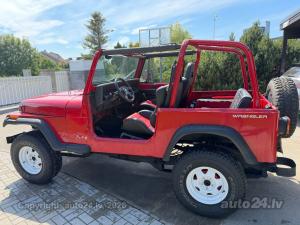 Sarkans Jeep Wrangler 1993 Tallina, ar dzinēja tilpumu 2.50 L un nobraukumu 0 tūkst. km par 6990 €, foto 11 vietnē AUTOMOTO.COM.LV