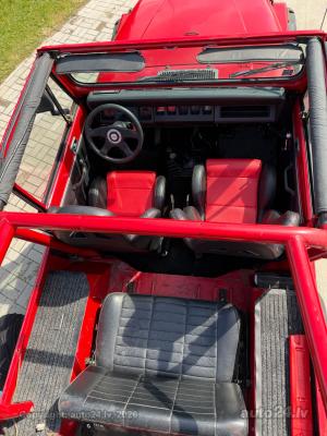Sarkans Jeep Wrangler 1993 Tallina, ar dzinēja tilpumu 2.50 L un nobraukumu 0 tūkst. km par 6990 €, foto 12 vietnē AUTOMOTO.COM.LV