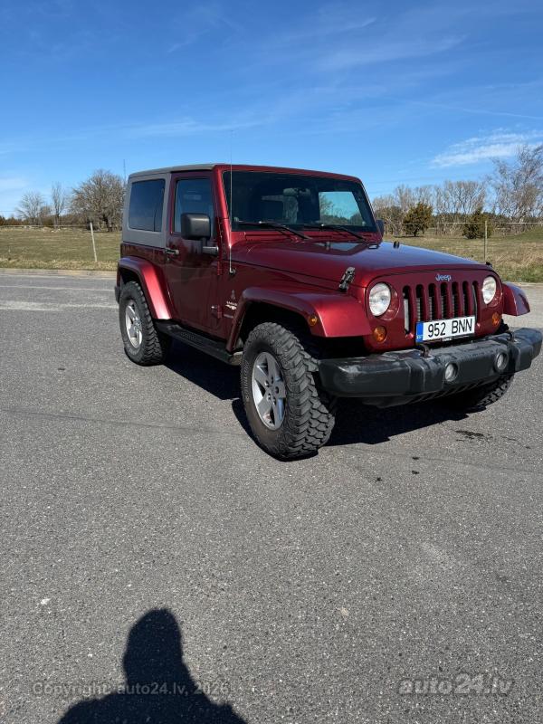 Sarkans Jeep Wrangler 2008 Kerdla, ar dzinēja tilpumu 2.80 L un nobraukumu 224 tūkst. km par 15000 €, foto 2 vietnē AUTOMOTO.COM.LV