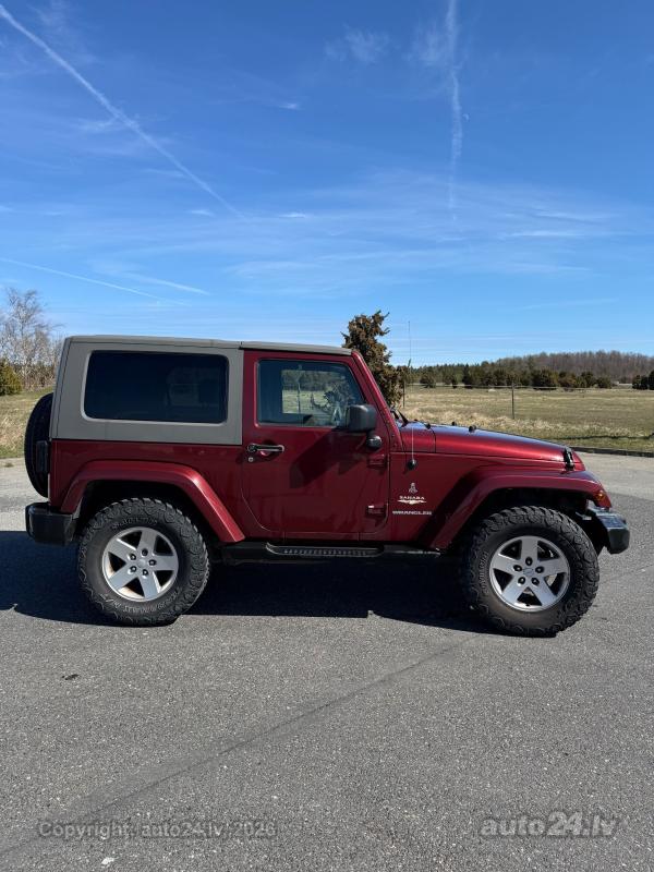 Sarkans Jeep Wrangler 2008 Kerdla, ar dzinēja tilpumu 2.80 L un nobraukumu 224 tūkst. km par 15000 €, foto 3 vietnē AUTOMOTO.COM.LV