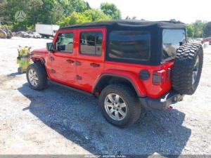 Sarkans Jeep Wrangler 2018 Klaipėda, ar dzinēja tilpumu 2.00 L un nobraukumu 187 tūkst. km par 10200 €, foto 4 vietnē AUTOMOTO.COM.LV