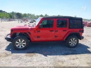 Sarkans Jeep Wrangler 2018 Klaipėda, ar dzinēja tilpumu 2.00 L un nobraukumu 187 tūkst. km par 10200 €, foto 16 vietnē AUTOMOTO.COM.LV