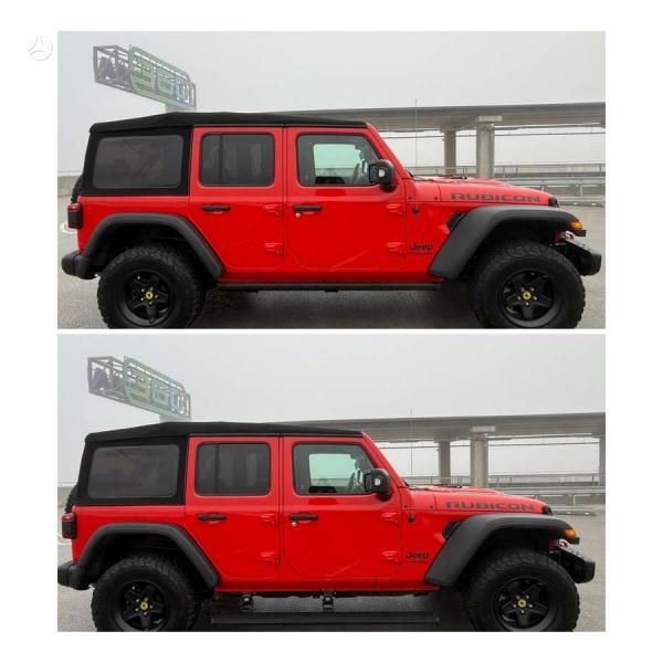 Red Jeep Wrangler 2020 in Vilnius, with an engine capacity of 3.60 L and mileage of 93 thousand km for 32900 €, photo 3 on AUTOMOTO.COM.LV