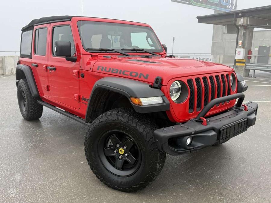 Sarkans Jeep Wrangler 2020 Viļņa, ar dzinēja tilpumu 3.60 L un nobraukumu 93 tūkst. km par 32900 €, foto 34 vietnē AUTOMOTO.COM.LV