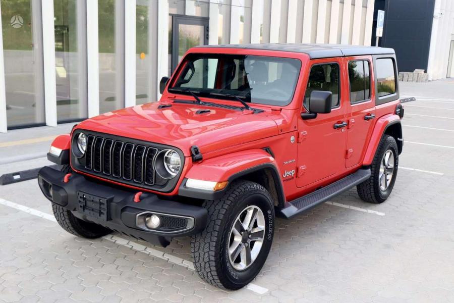 Sarkans Jeep Wrangler 2020 Viļņa, ar dzinēja tilpumu 2.00 L un nobraukumu 94 tūkst. km par 28999 €, foto 4 vietnē AUTOMOTO.COM.LV