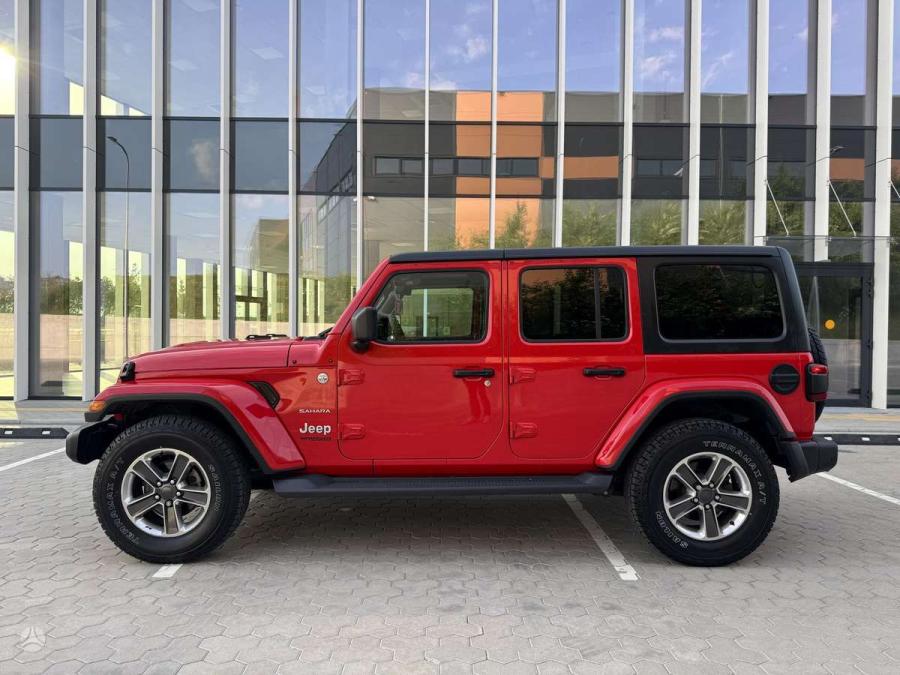 Sarkans Jeep Wrangler 2020 Viļņa, ar dzinēja tilpumu 2.00 L un nobraukumu 94 tūkst. km par 28499 €, foto 18 vietnē AUTOMOTO.COM.LV