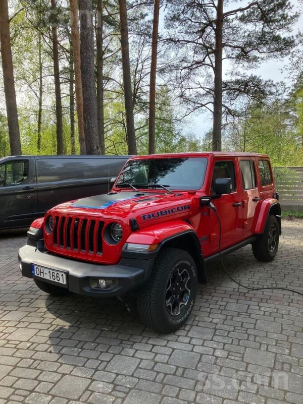 Sarkans Jeep Wrangler 2022 Rīga, ar dzinēja tilpumu 2.00 L un nobraukumu 47 tūkst. km par 55000 €, foto 1 vietnē AUTOMOTO.COM.LV