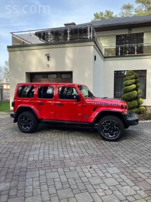 Sarkans Jeep Wrangler 2022 Rīga, ar dzinēja tilpumu 2.00 L un nobraukumu 47 tūkst. km par 55000 €, foto 3 vietnē AUTOMOTO.COM.LV