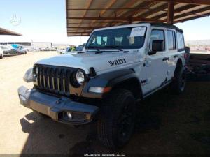 Balts Jeep Wrangler 2021 Klaipėda, ar dzinēja tilpumu 0.00 L un nobraukumu 52 tūkst. km par 11600 €, foto 3 vietnē AUTOMOTO.COM.LV