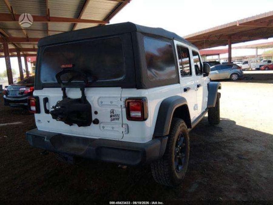 Balts Jeep Wrangler 2021 Klaipėda, ar dzinēja tilpumu 0.00 L un nobraukumu 52 tūkst. km par 11600 €, foto 5 vietnē AUTOMOTO.COM.LV