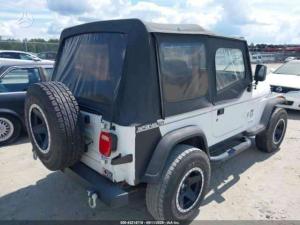 Balts Jeep Wrangler 1994 Viļņa, ar dzinēja tilpumu 2.50 L un nobraukumu 242 tūkst. km par 7200 €, foto 4 vietnē AUTOMOTO.COM.LV