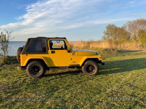 Dzeltens Jeep Wrangler 2006 Tallina, ar dzinēja tilpumu 4.00 L un nobraukumu 99 tūkst. km par 13900 €, foto 5 vietnē AUTOMOTO.COM.LV