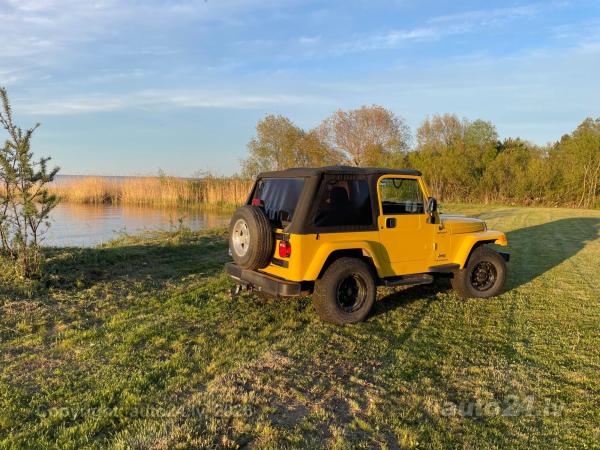 Dzeltens Jeep Wrangler 2006 Tallina, ar dzinēja tilpumu 4.00 L un nobraukumu 99 tūkst. km par 13900 €, foto 6 vietnē AUTOMOTO.COM.LV
