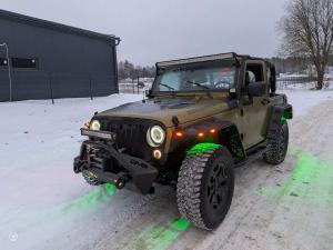Yellow Jeep Wrangler 2007 in Vilnius, with an engine capacity of 3.78 L and mileage of 262 thousand km for 9559 €, photo 7 on AUTOMOTO.COM.LV