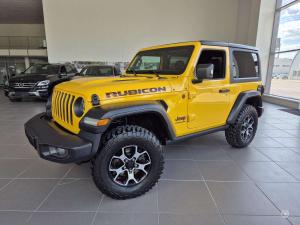 Yellow Jeep Wrangler 2020 in Marijampole, with an engine capacity of 2.14 L and mileage of 74 thousand km for 33999 €, photo  on AUTOMOTO.COM.LV