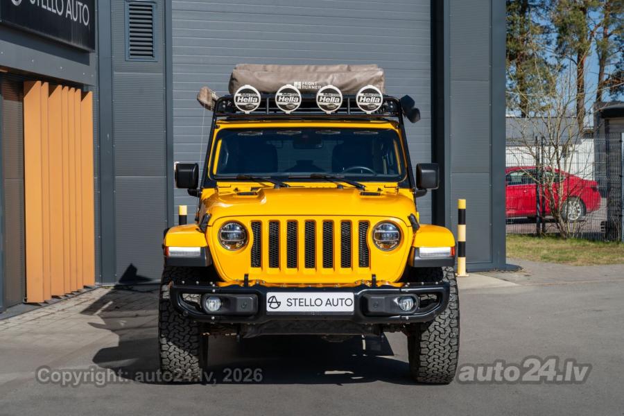 Yellow Jeep Wrangler 2020 in Tallinn, with an engine capacity of 2.10 L and mileage of 148 thousand km for 41990 €, photo 3 on AUTOMOTO.COM.LV