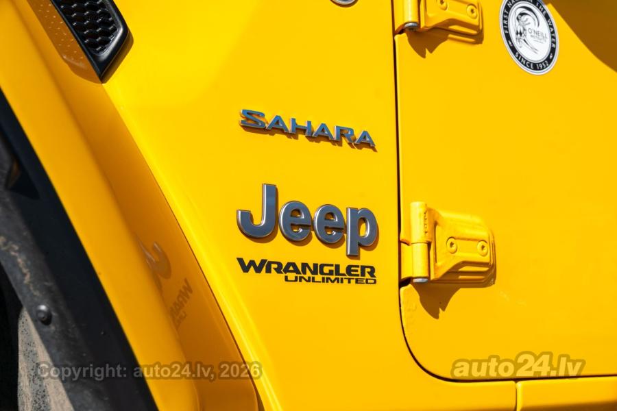 Yellow Jeep Wrangler 2020 in Tallinn, with an engine capacity of 2.10 L and mileage of 148 thousand km for 41990 €, photo 6 on AUTOMOTO.COM.LV