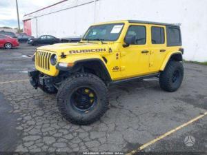 Yellow Jeep Wrangler 2021 in Klaipeda, with an engine capacity of 2.99 L and mileage of 139 thousand km for 18500 €, photo 3 on AUTOMOTO.COM.LV