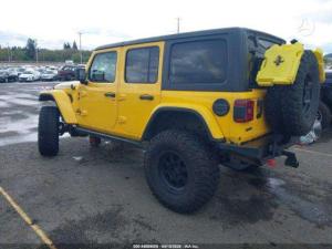 Yellow Jeep Wrangler 2021 in Klaipeda, with an engine capacity of 2.99 L and mileage of 139 thousand km for 18500 €, photo 4 on AUTOMOTO.COM.LV