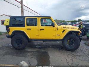 Yellow Jeep Wrangler 2021 in Klaipeda, with an engine capacity of 2.99 L and mileage of 139 thousand km for 18500 €, photo 15 on AUTOMOTO.COM.LV