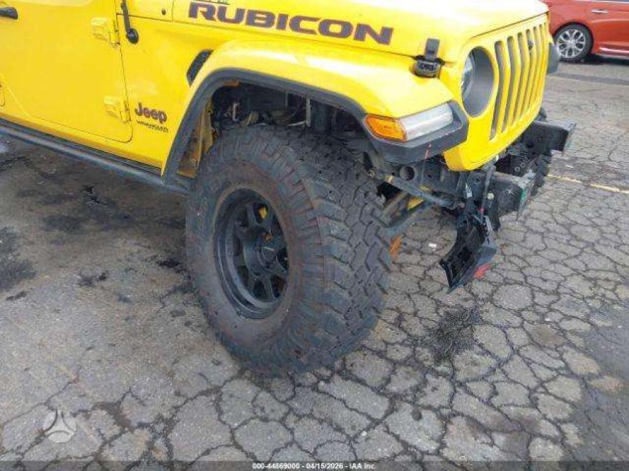 Yellow Jeep Wrangler 2021 in Klaipeda, with an engine capacity of 2.99 L and mileage of 139 thousand km for 18500 €, photo 20 on AUTOMOTO.COM.LV