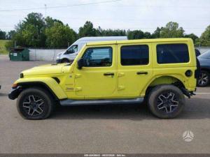 Dzeltens Jeep Wrangler 2024 Klaipėda, ar dzinēja tilpumu 2.00 L un nobraukumu 44 tūkst. km par 14000 €, foto 8 vietnē AUTOMOTO.COM.LV