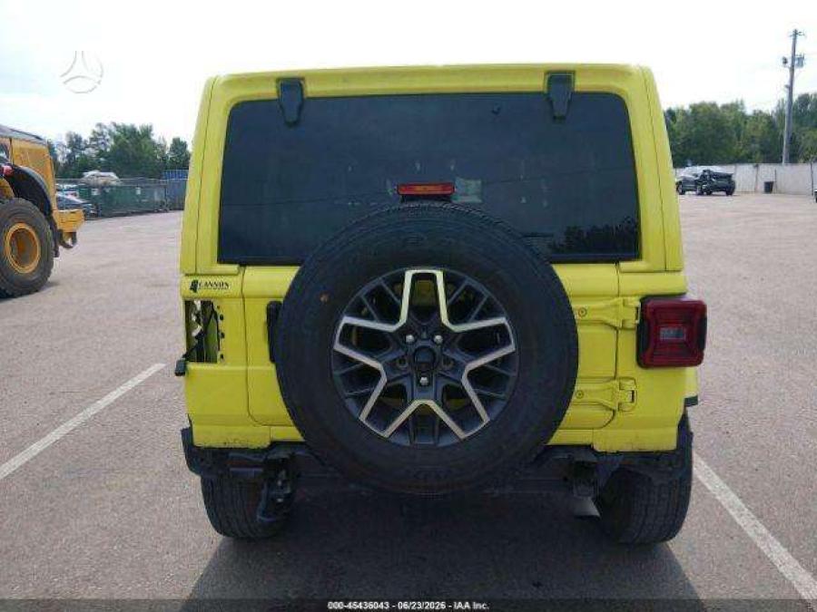 Dzeltens Jeep Wrangler 2024 Klaipėda, ar dzinēja tilpumu 2.00 L un nobraukumu 44 tūkst. km par 14000 €, foto 9 vietnē AUTOMOTO.COM.LV