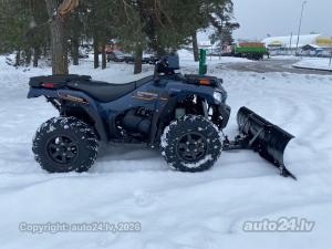 Blue Kawasaki Brute Force 750 2026 in Tallinn, with an engine capacity of 0.75 L and mileage of 1 thousand km for 11890 €, photo 7 on AUTOMOTO.COM.LV
