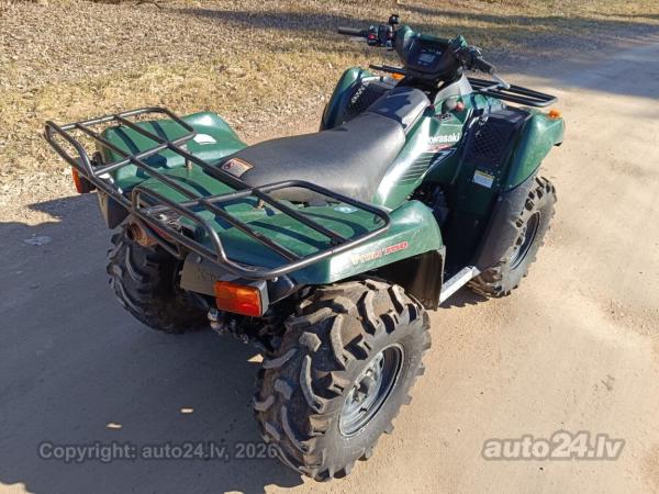 Green Kawasaki Brute Force 750 2007 in Viljandi, with an engine capacity of 0.75 L and mileage of 3 thousand km for 3800 €, photo 7 on AUTOMOTO.COM.LV