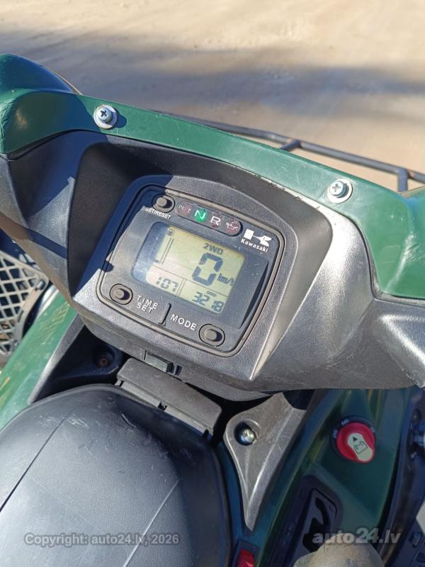 Green Kawasaki Brute Force 750 2007 in Viljandi, with an engine capacity of 0.75 L and mileage of 3 thousand km for 3800 €, photo 9 on AUTOMOTO.COM.LV