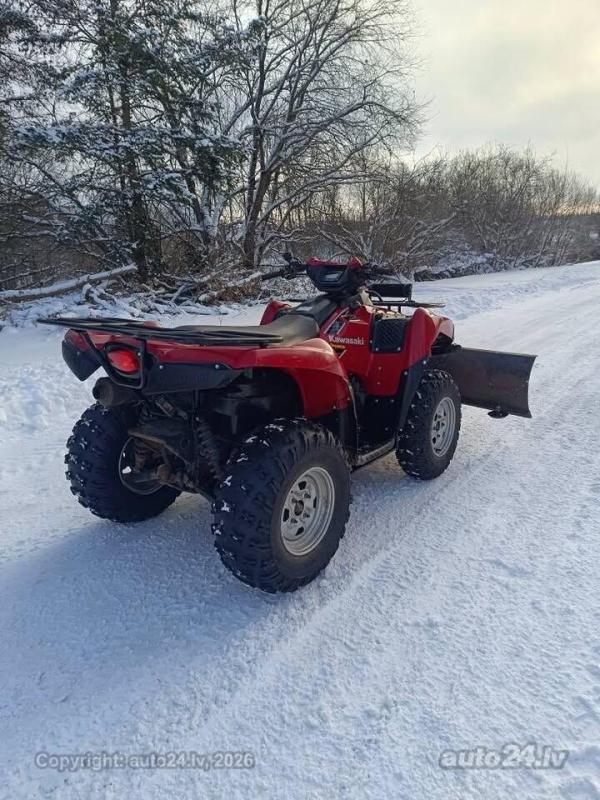 Red Kawasaki Brute Force 750 2005 in Viljandi, with an engine capacity of 0.75 L and mileage of 0 thousand km for 3500 €, photo 5 on AUTOMOTO.COM.LV