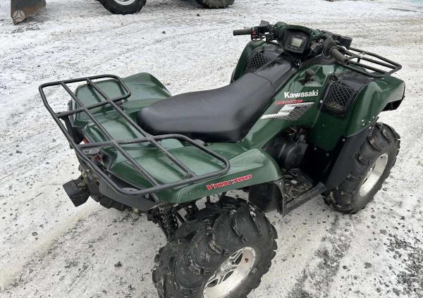 Green Kawasaki Brute Force 2007 in Prienai, with an engine capacity of 0.75 L and mileage of 3 thousand km for 2250 €, photo 3 on AUTOMOTO.COM.LV