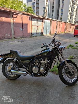 Black Kawasaki Eliminator 1995 in Vilnius, with an engine capacity of 0.60 L and mileage of 0 thousand km for 800 €, photo  on AUTOMOTO.COM.LV