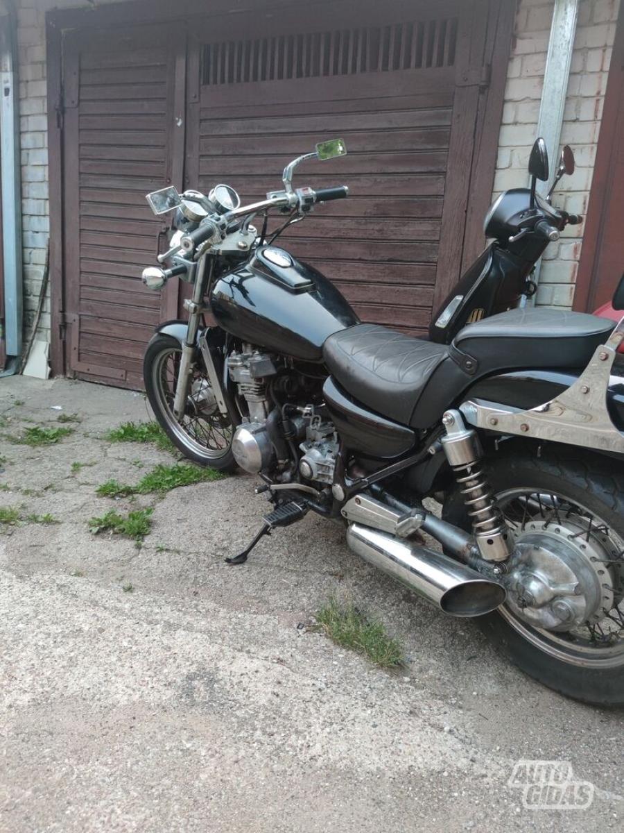 Black Kawasaki Eliminator 1995 in Vilnius, with an engine capacity of 0.60 L and mileage of 0 thousand km for 800 €, photo 3 on AUTOMOTO.COM.LV