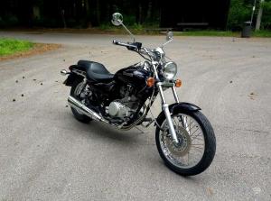 Black Kawasaki Eliminator 1998 in Kaunas, with an engine capacity of 0.13 L and mileage of 37 thousand km for 1900 €, photo 3 on AUTOMOTO.COM.LV