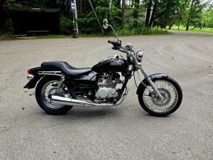 Black Kawasaki Eliminator 1998 in Kaunas, with an engine capacity of 0.13 L and mileage of 37 thousand km for 1900 €, photo 4 on AUTOMOTO.COM.LV
