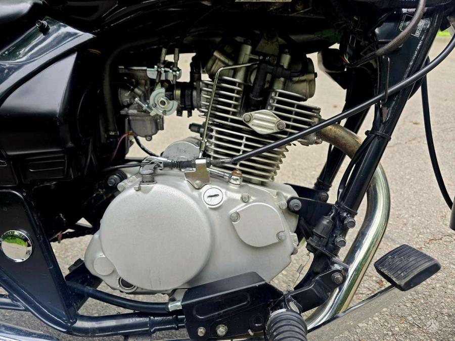 Black Kawasaki Eliminator 1998 in Kaunas, with an engine capacity of 0.13 L and mileage of 37 thousand km for 1900 €, photo 14 on AUTOMOTO.COM.LV