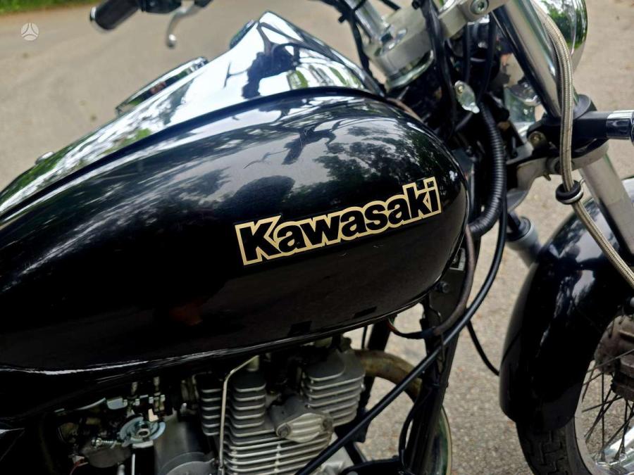 Black Kawasaki Eliminator 1998 in Kaunas, with an engine capacity of 0.13 L and mileage of 37 thousand km for 1900 €, photo 17 on AUTOMOTO.COM.LV