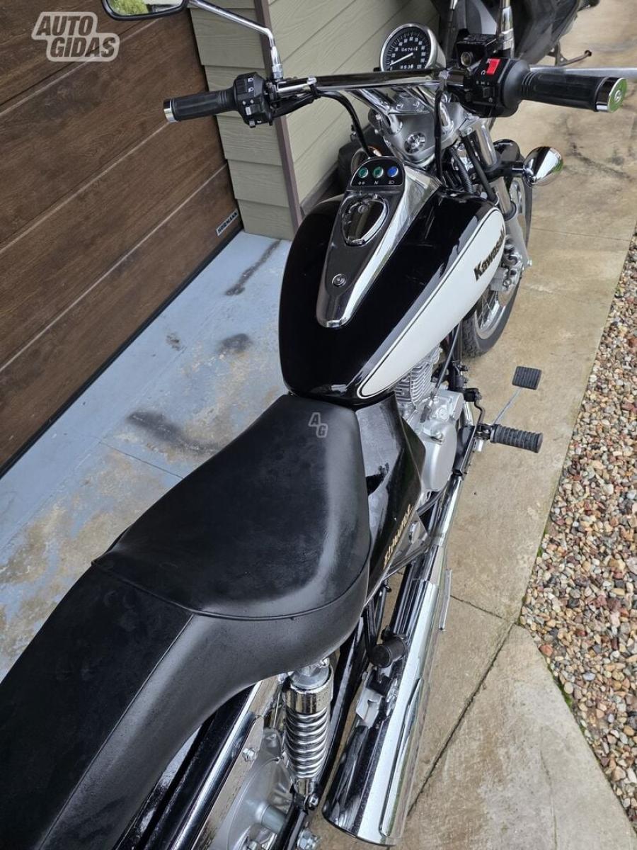 Black Kawasaki Eliminator 2000 in Pasvalys, with an engine capacity of 0.13 L and mileage of 6 thousand km for 1499 €, photo 7 on AUTOMOTO.COM.LV