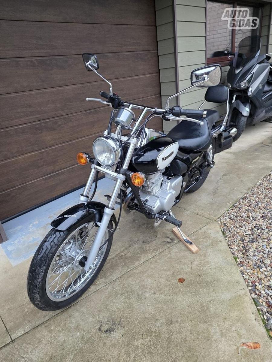 Black Kawasaki Eliminator 2000 in Pasvalys, with an engine capacity of 0.13 L and mileage of 6 thousand km for 1499 €, photo 11 on AUTOMOTO.COM.LV
