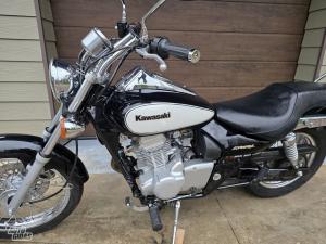 Black Kawasaki Eliminator 2000 in Pasvalys, with an engine capacity of 0.13 L and mileage of 6 thousand km for 1499 €, photo 14 on AUTOMOTO.COM.LV