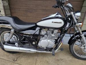 Black Kawasaki Eliminator 2000 in Pasvalys, with an engine capacity of 0.13 L and mileage of 6 thousand km for 1499 €, photo 18 on AUTOMOTO.COM.LV