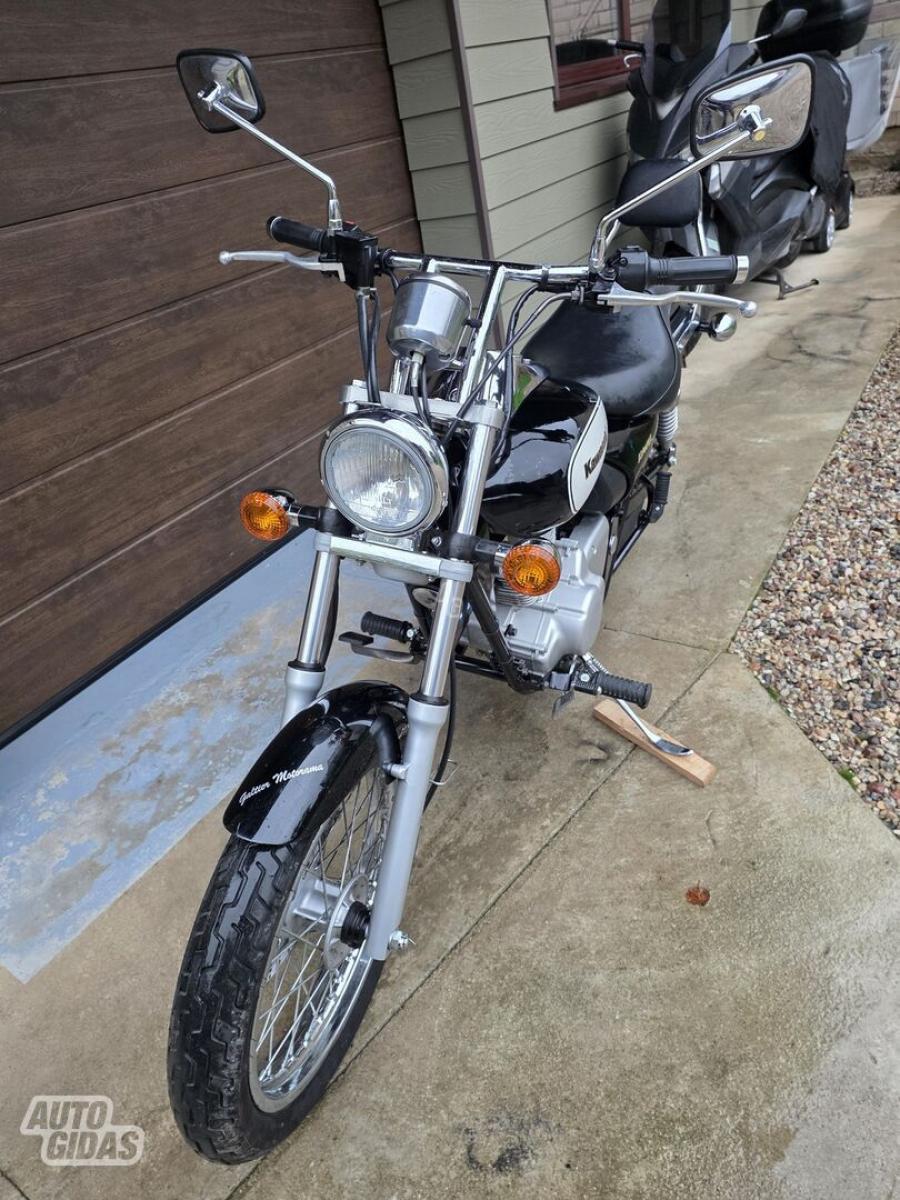 Black Kawasaki Eliminator 2000 in Pasvalys, with an engine capacity of 0.13 L and mileage of 6 thousand km for 1499 €, photo 25 on AUTOMOTO.COM.LV
