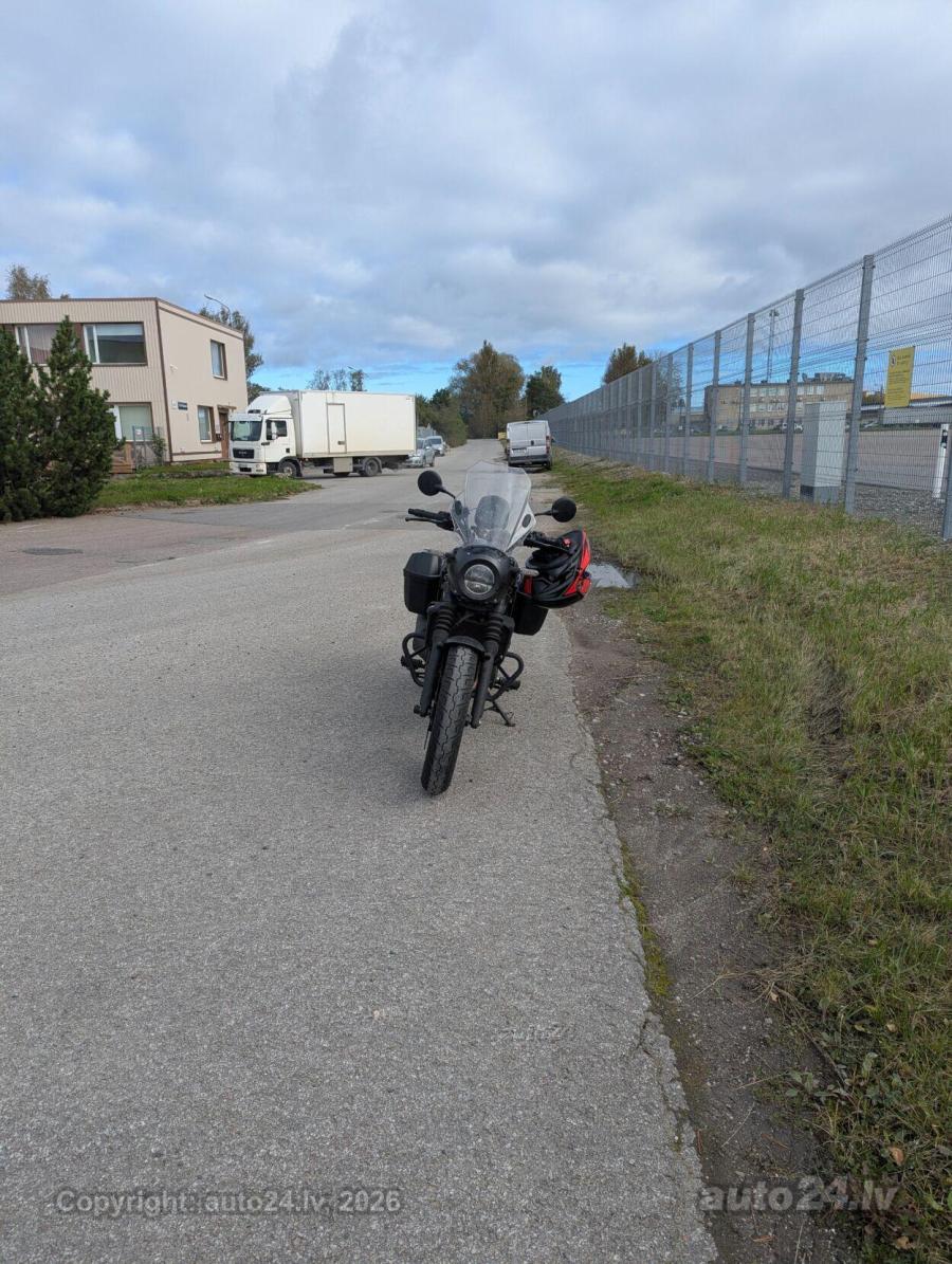 Black Kawasaki Eliminator 2024 in Tallinn, with an engine capacity of 0.45 L and mileage of 11 thousand km for 6995 €, photo 21 on AUTOMOTO.COM.LV