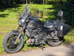 Black Kawasaki Eliminator 2024 in Tallinn, with an engine capacity of 0.45 L and mileage of 11 thousand km for 6995 €, photo 23 on AUTOMOTO.COM.LV