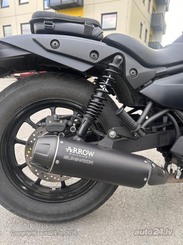 Black Kawasaki Eliminator 2025 in Tallinn, with an engine capacity of 0.45 L and mileage of 3 thousand km for 5700 €, photo 3 on AUTOMOTO.COM.LV