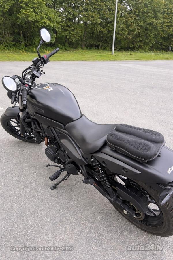 Black Kawasaki Eliminator 2025 in Tallinn, with an engine capacity of 0.45 L and mileage of 3 thousand km for 5700 €, photo 5 on AUTOMOTO.COM.LV