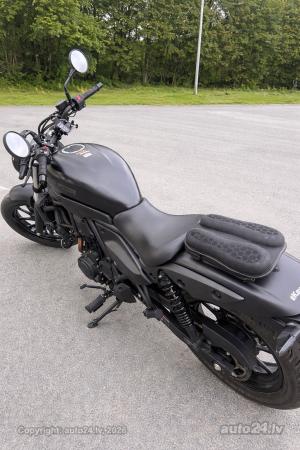 Black Kawasaki Eliminator 2025 in Tallinn, with an engine capacity of 0.45 L and mileage of 3 thousand km for 5700 €, photo 6 on AUTOMOTO.COM.LV