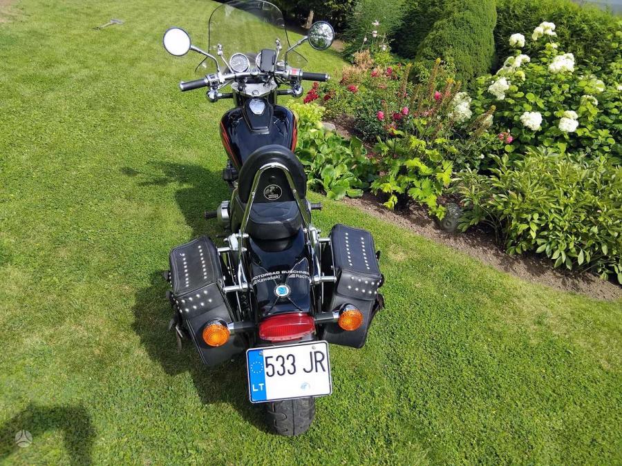 Kawasaki Eliminator 1997 in Pakruojis, with an engine capacity of 0.60 L and mileage of 33 thousand km for 3000 €, photo 4 on AUTOMOTO.COM.LV